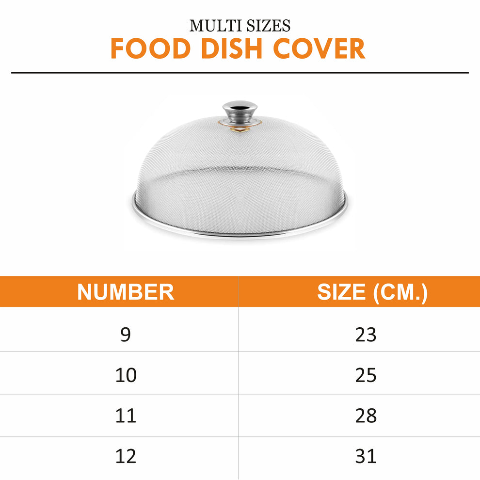 Multipurpose Stainless Steel Mesh Dome Food Dish Cover | PrabhaSteel