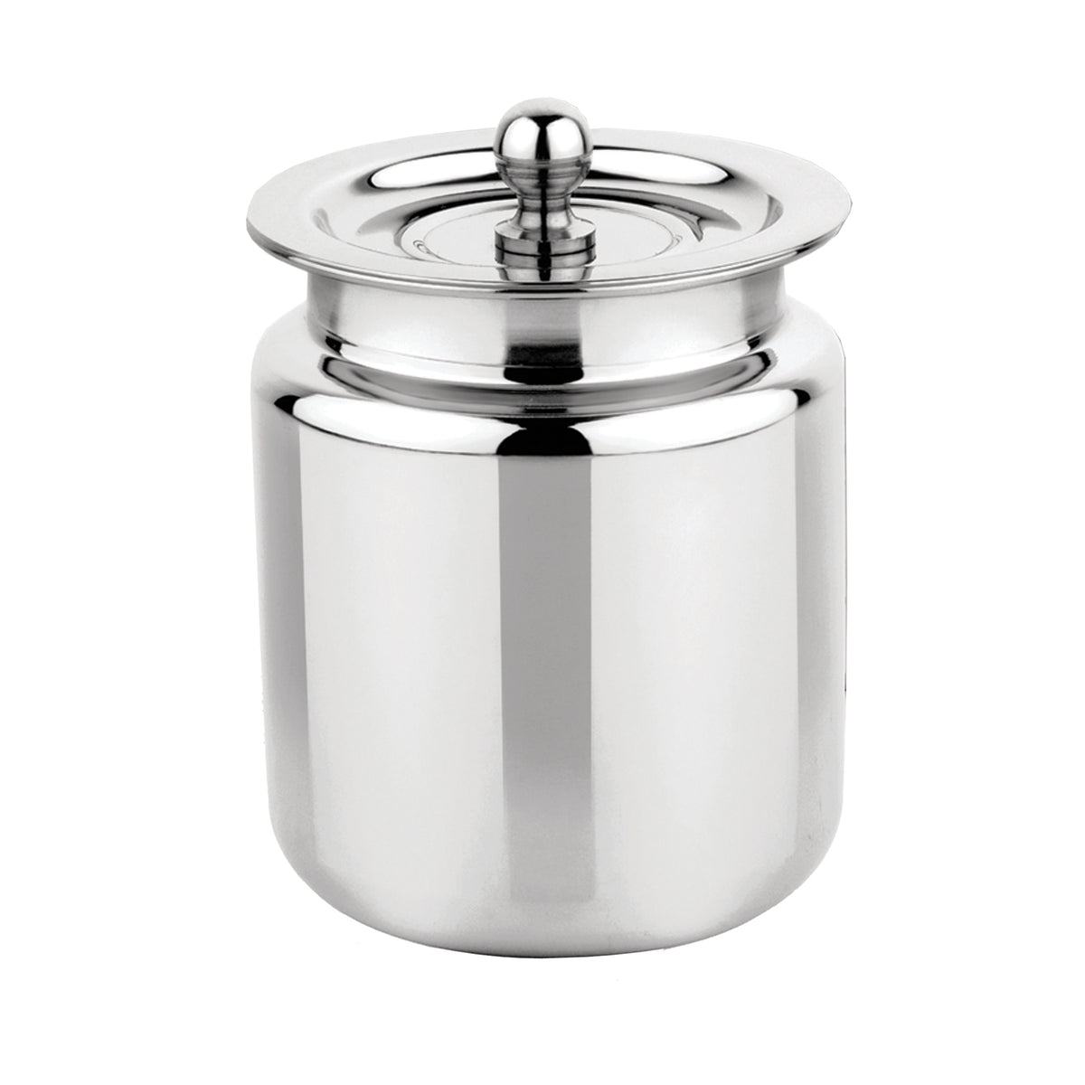 Stainless Steel Stello Ghee Pot, Oil Pot With Steel Lid | Prabhasteel